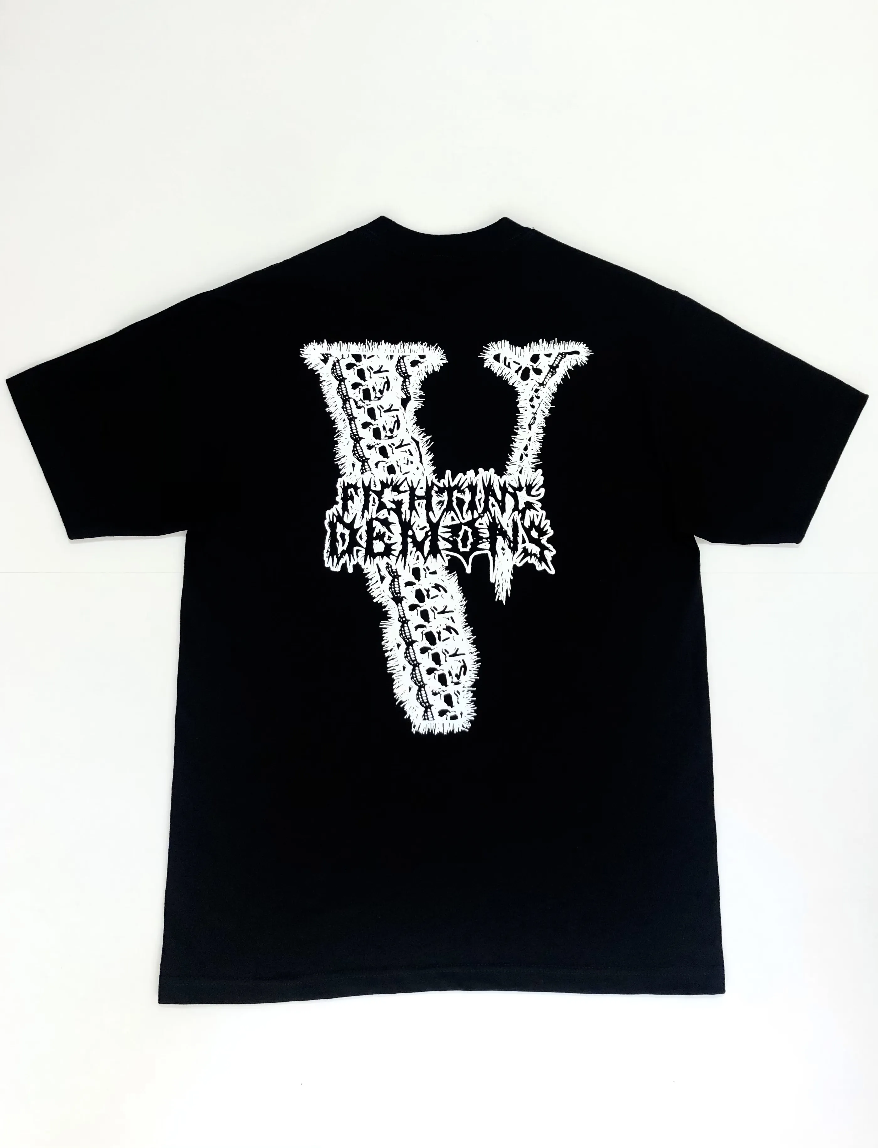 VLONE x Juice WRLD Bones Black Tee - HypedRo