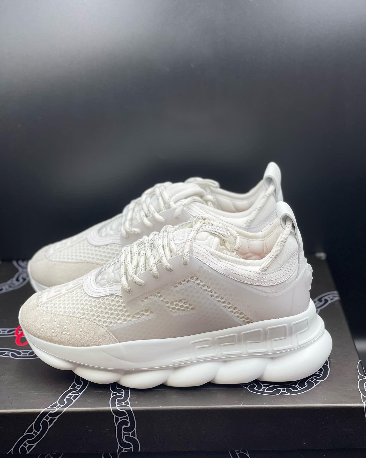Versace Chain Reaction White - HypedRo