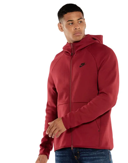 Nike Red Tech Fleece - HypedRo